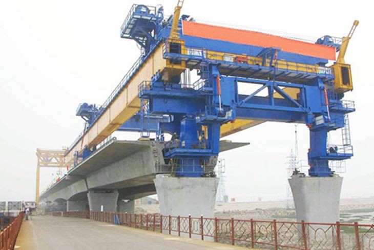 China Railway Construction Machine 100-300ton New Bridge Launching ...