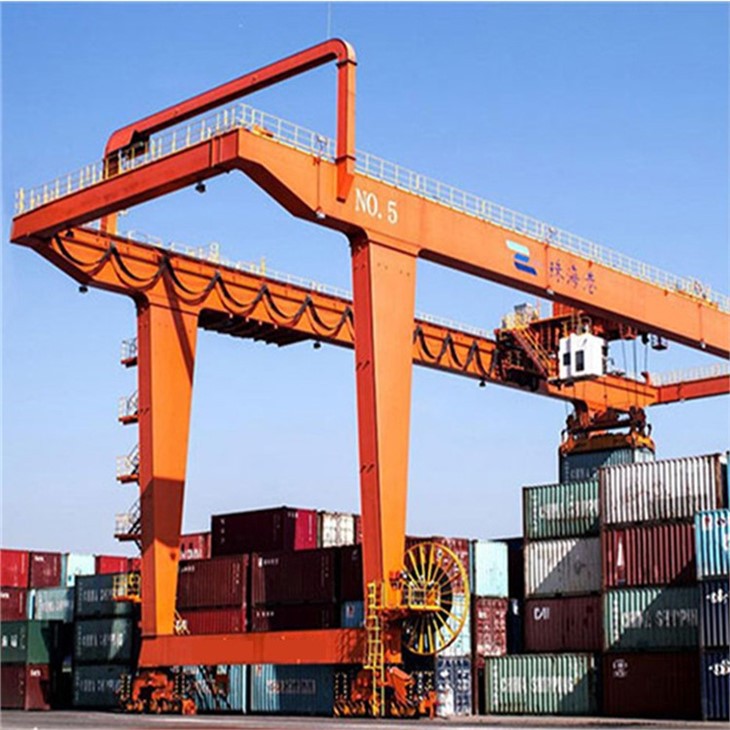 China 50 Ton Rail Mounted Container Gantry Crane Manufacturers and Suppliers - Customized ...